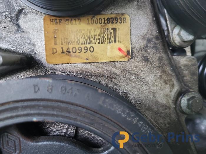 Motor Renault Captur 1.2 TCE 16V EDC - H5FG412 H5FG412