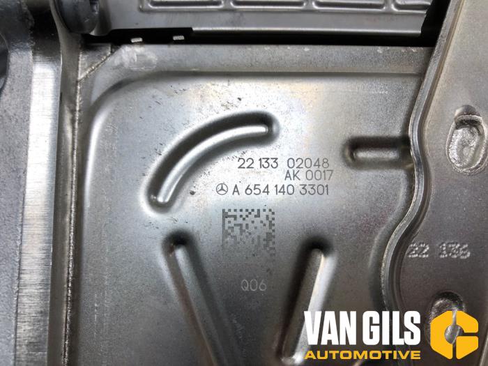 EGR cooler Mercedes B - A6541404301 654920 - Van Gils Automotive