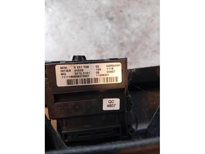 Ignition lock + key Mini Clubman 2.0 Cooper D 16V Autom. - 9231739