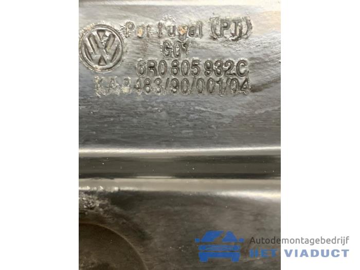 Koplampframe rechts Volkswagen Polo V 1.2 12V - 6R0805932C Staal