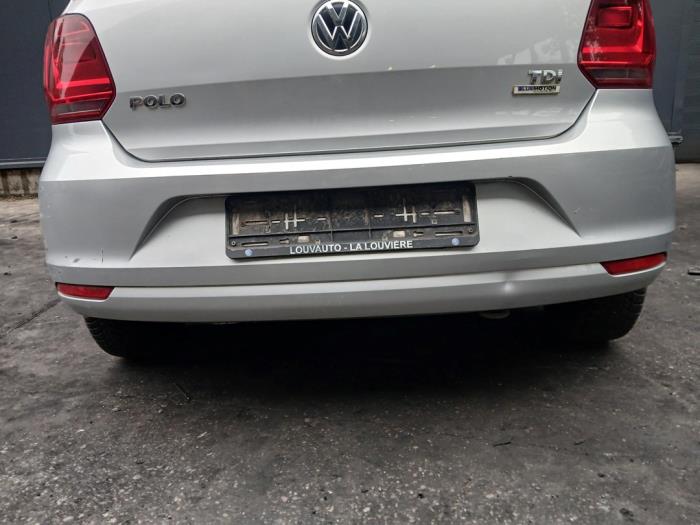 Volkswagen Polo V 1.4 TDI Salvage vehicle (2015, Silver)